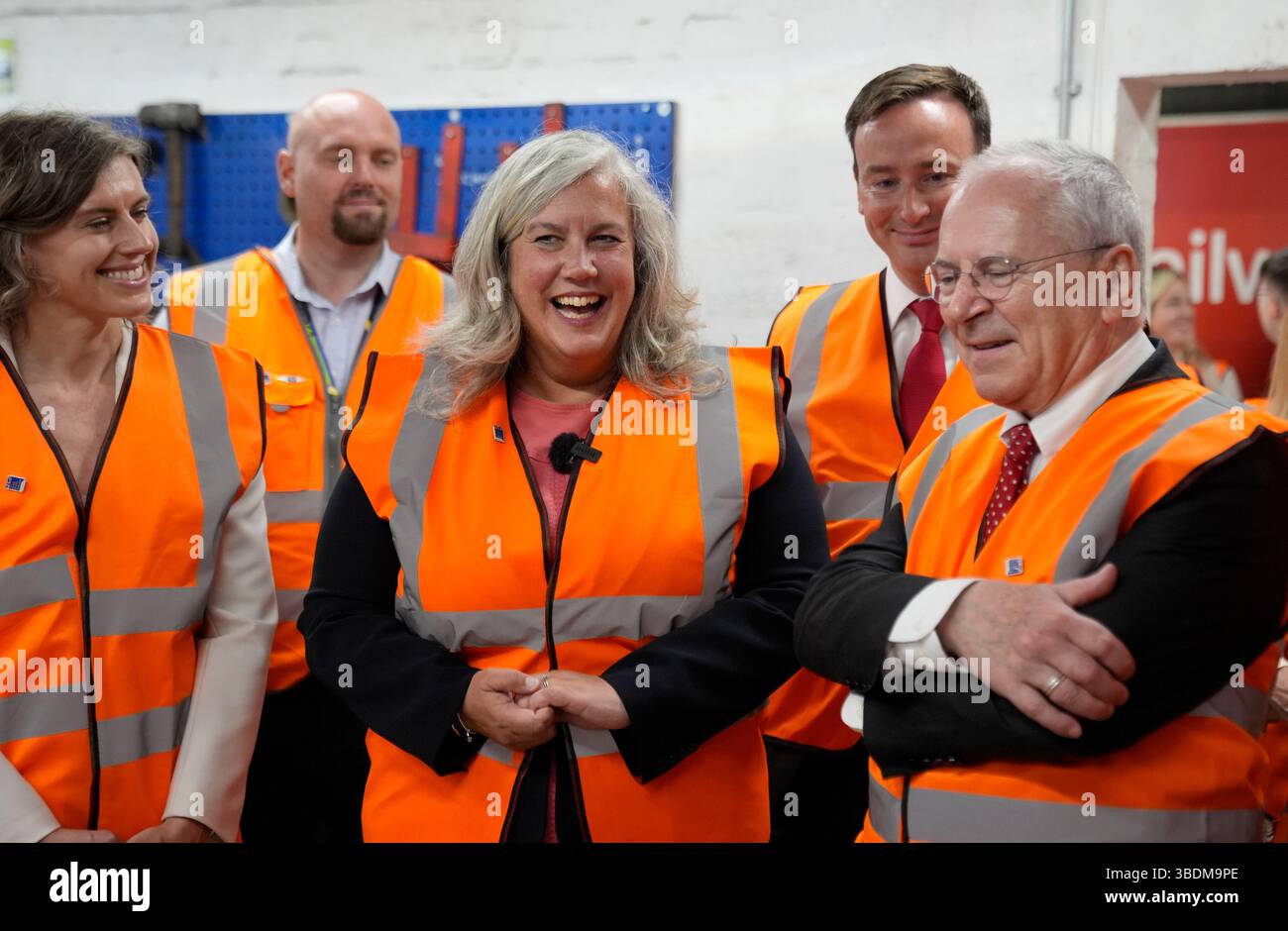 Transport Secretary Heidi Alexander (centre) and Rail Minister Lord ...