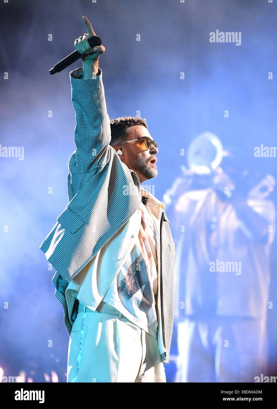Napa, USA. 25th May, 2025. Justin Timberlake performs on Day 2 of ...
