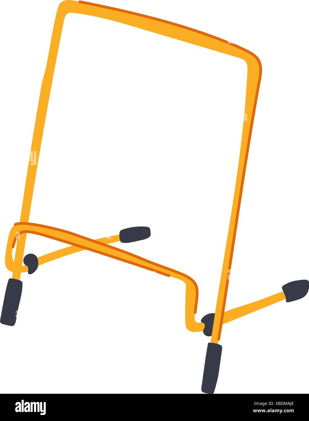 adjustable book reading stand cartoon vector illustration Stock Vector ...