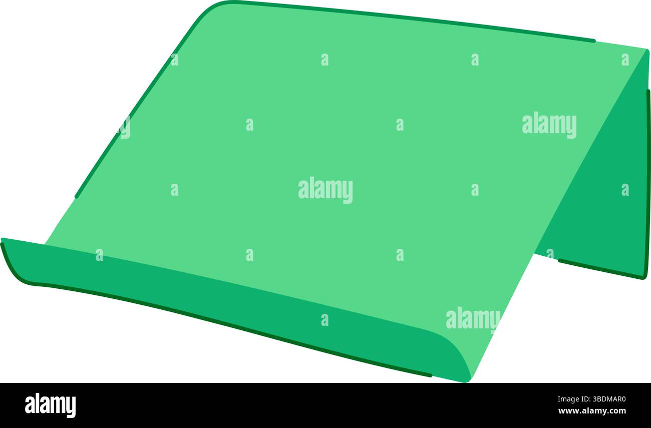 metal book reading stand cartoon vector illustration Stock Vector Image ...