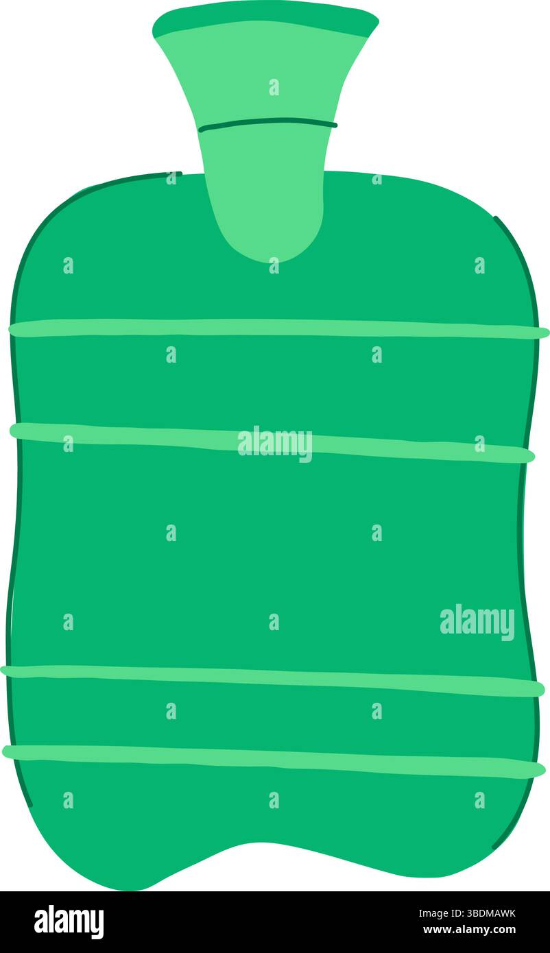 discomfort bottle pain relief cartoon vector illustration Stock Vector ...