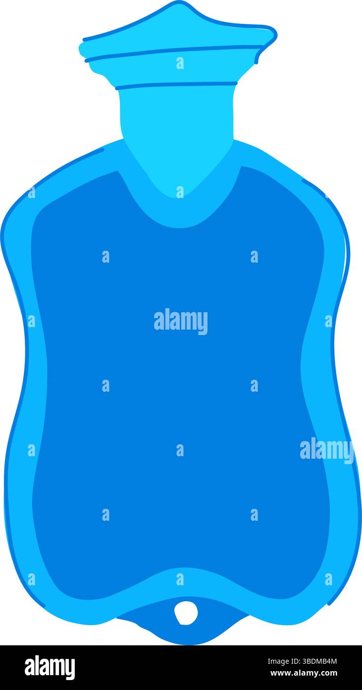anguish bottle pain relief cartoon vector illustration Stock Vector ...