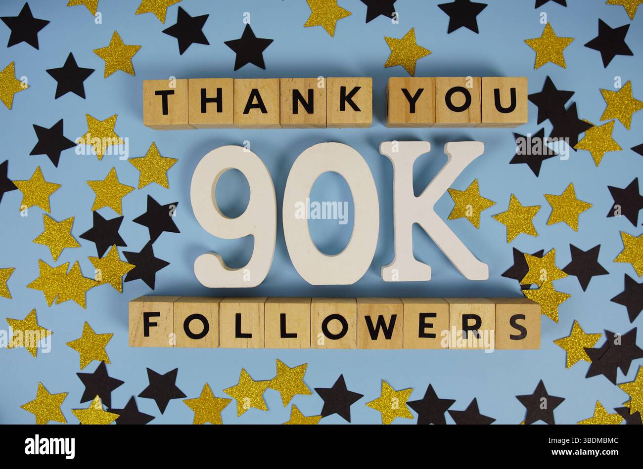 90k follower banner hi-res stock photography and images - Alamy