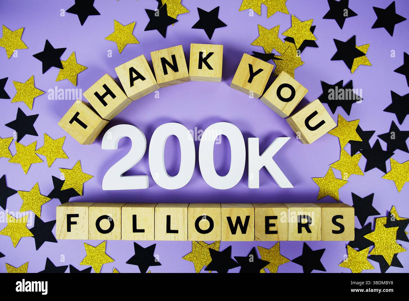 Thank You 200000, 200K Followers congratulation and celebration social ...