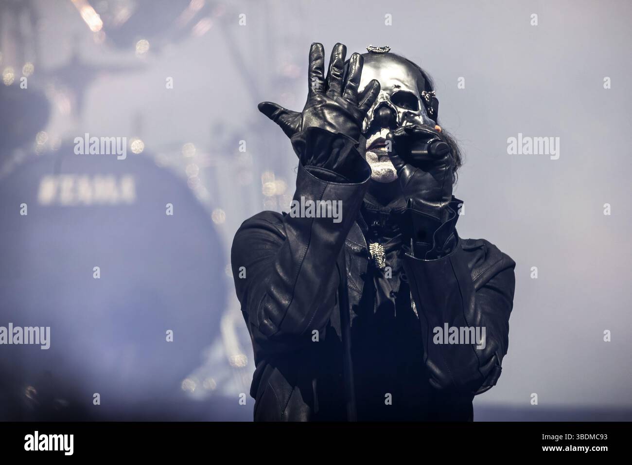 Oslo, Norway. 24th May, 2025. The Swedish rock band Ghost performs a ...