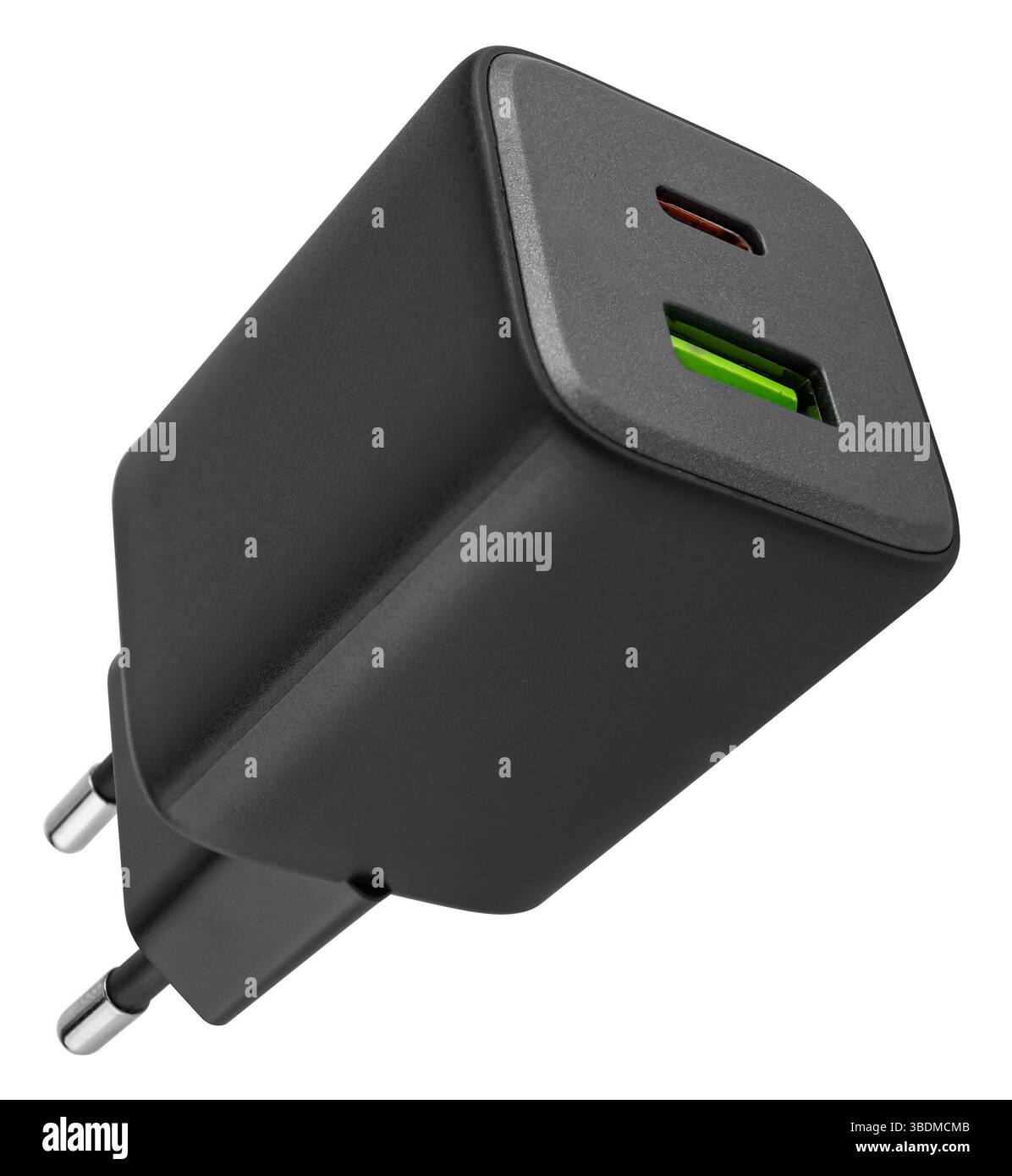 Modern USB Type-C adapter, made in a concise design. Focus on the ...