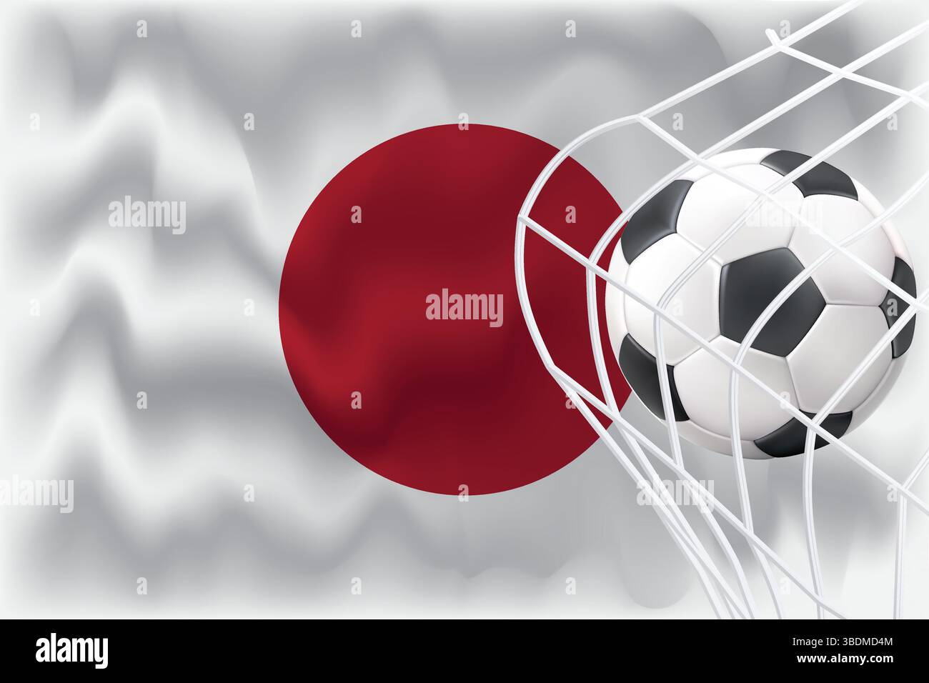 Japanese soccer fans cheer national hi-res stock photography and images ...