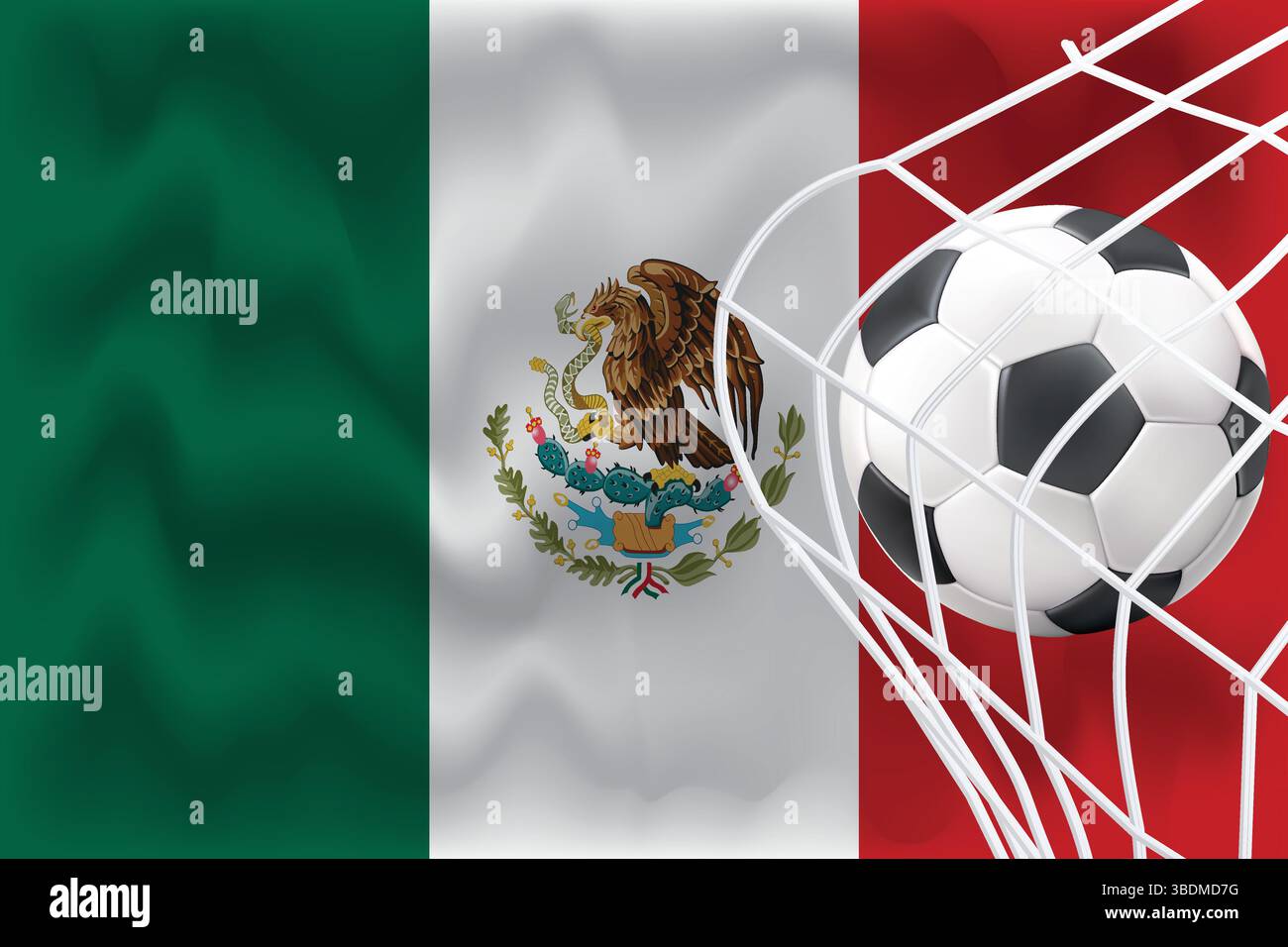 Mexico football team celebrate Stock Vector Images - Alamy