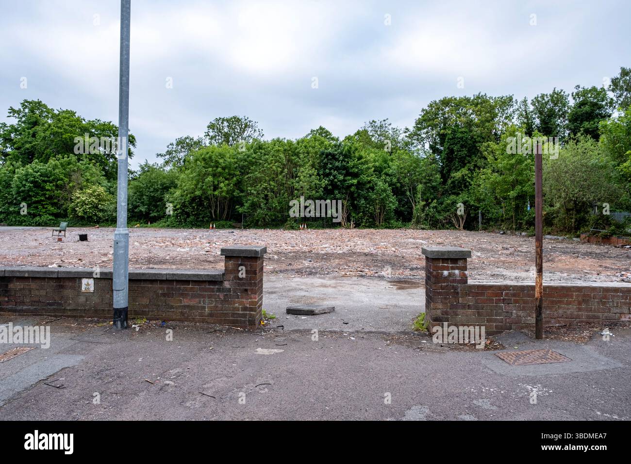 Location of The Crozzy formerly Crosville Social Club in Crewe Cheshire ...