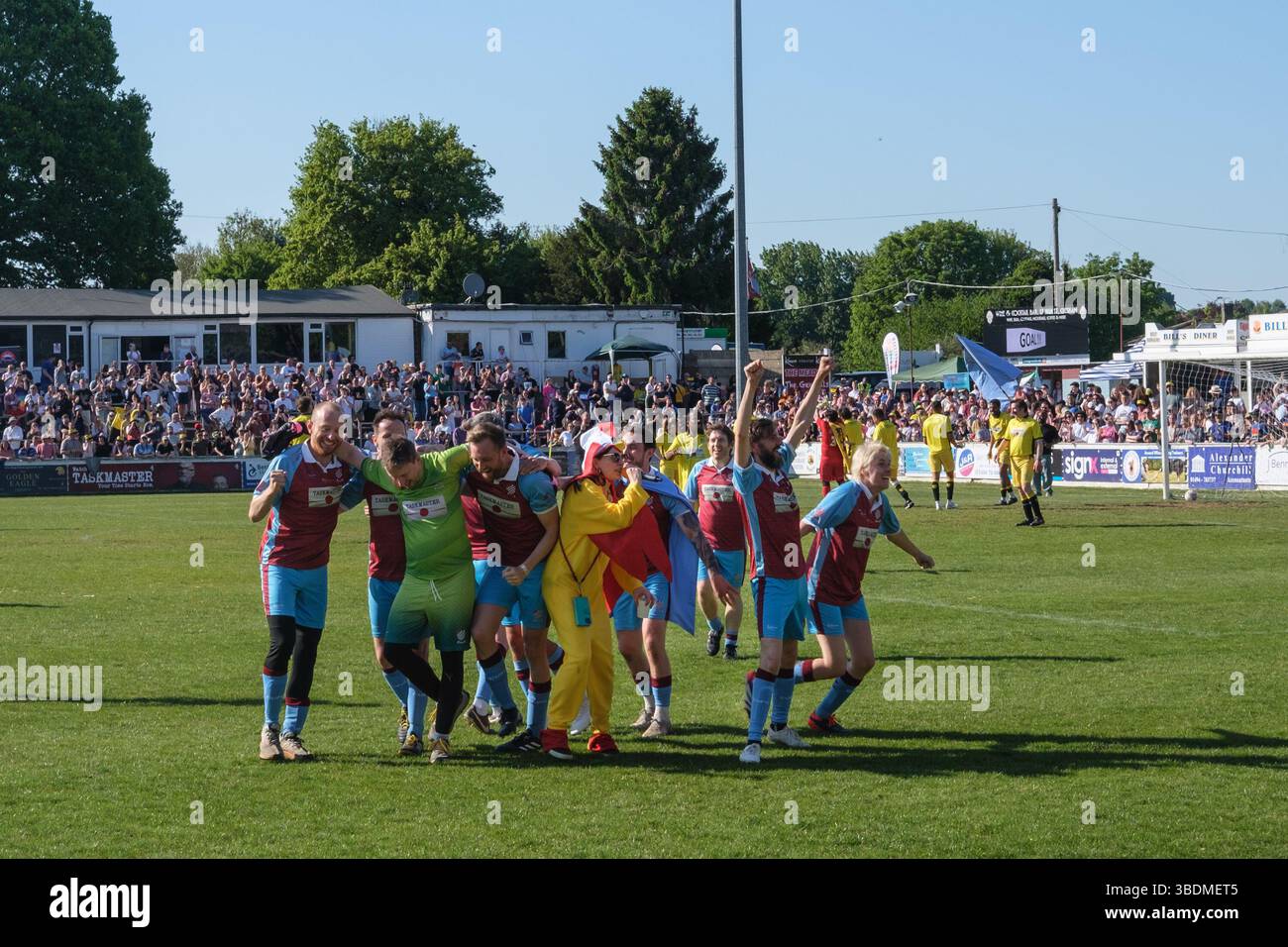 Picture shows John Robins, Ellis James, Mathew Baynton, Maisie Adam ...