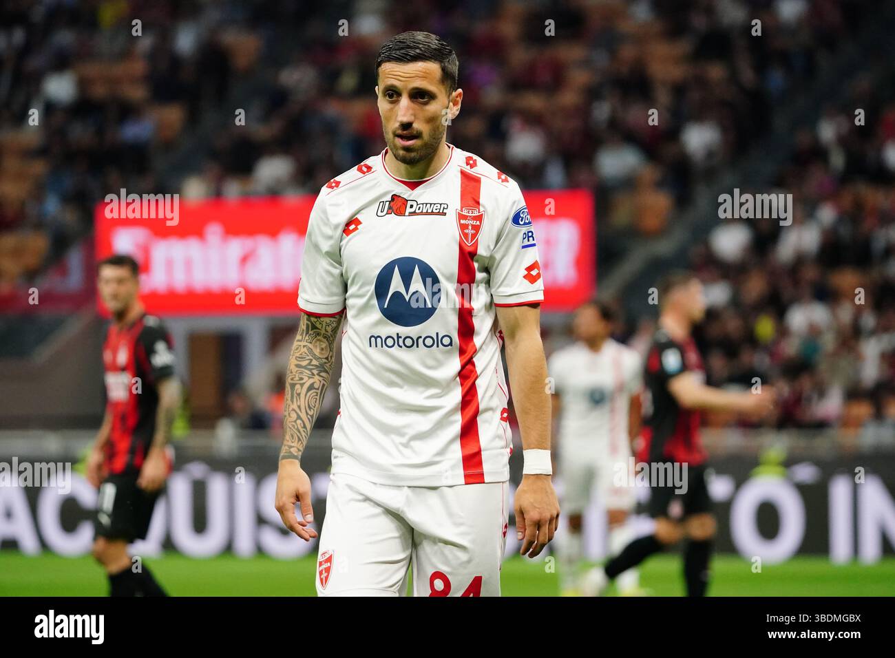 Milan, Italie. 25th May, 2025. Patrick Ciurria (AC Monza) during the ...