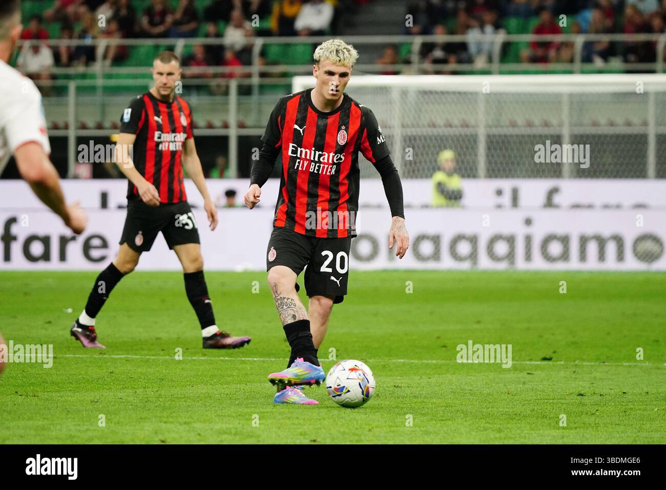 Milan, Italie. 25th May, 2025. Alex Jimenez (AC Milan) during the ...