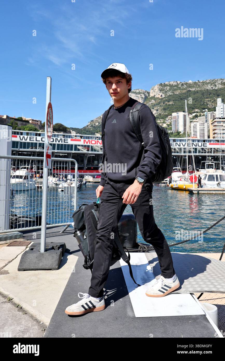 Monaco, Monte Carlo. 25th May, 2025. Andrea Kimi Antonelli (ITA ...