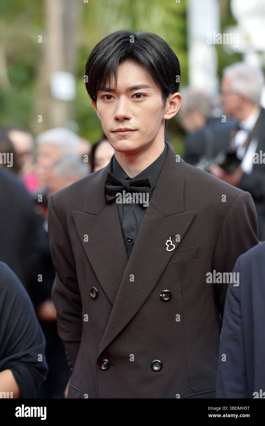 Jackson Yee bei der Closing Ceremony in Cannes am 24.05.2025 *** Jackson Yee at the Closing ...