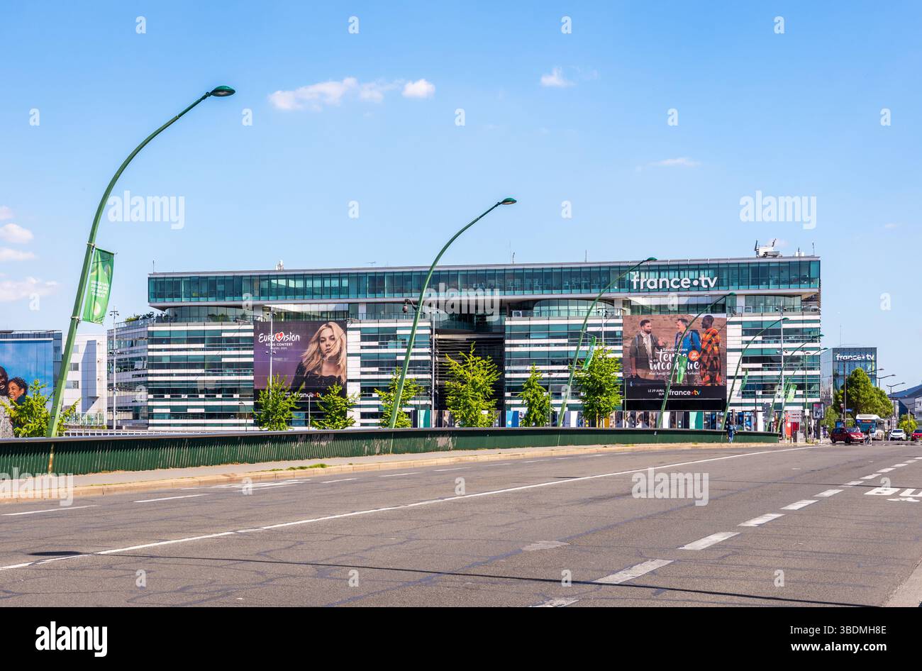 Headquarters of France Télévisions, the French national public ...