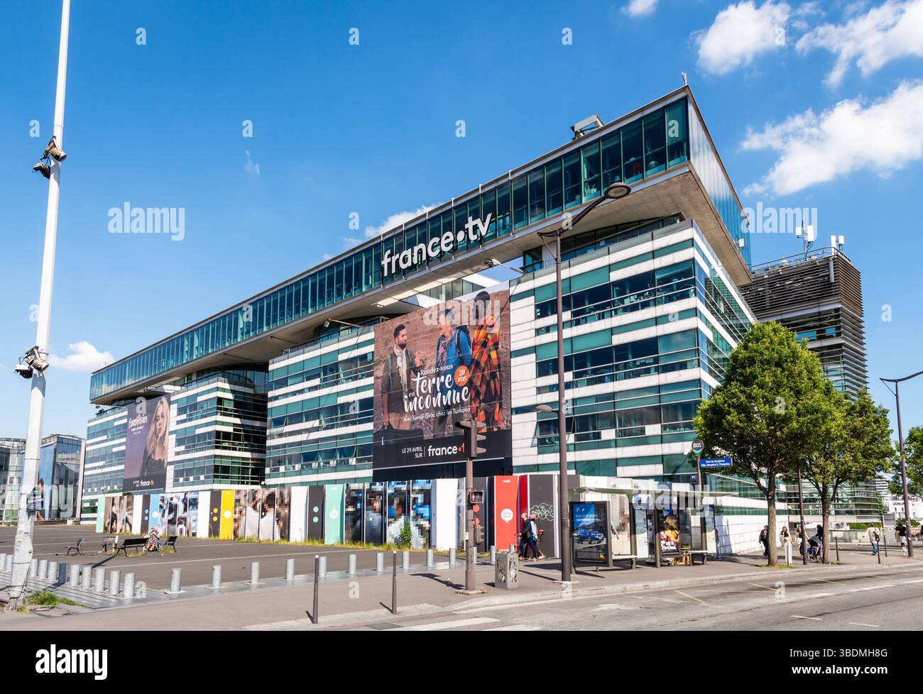 Headquarters of France Télévisions, the French national public ...