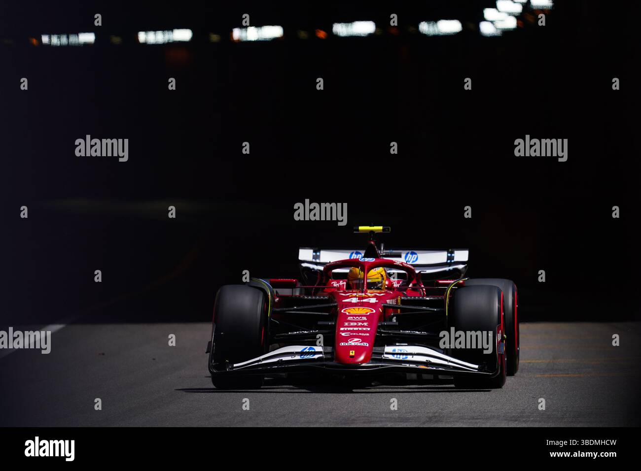 Monte Carlo, Monaco. 24th May 2025. Lewis Hamilton of United Kingdom ...