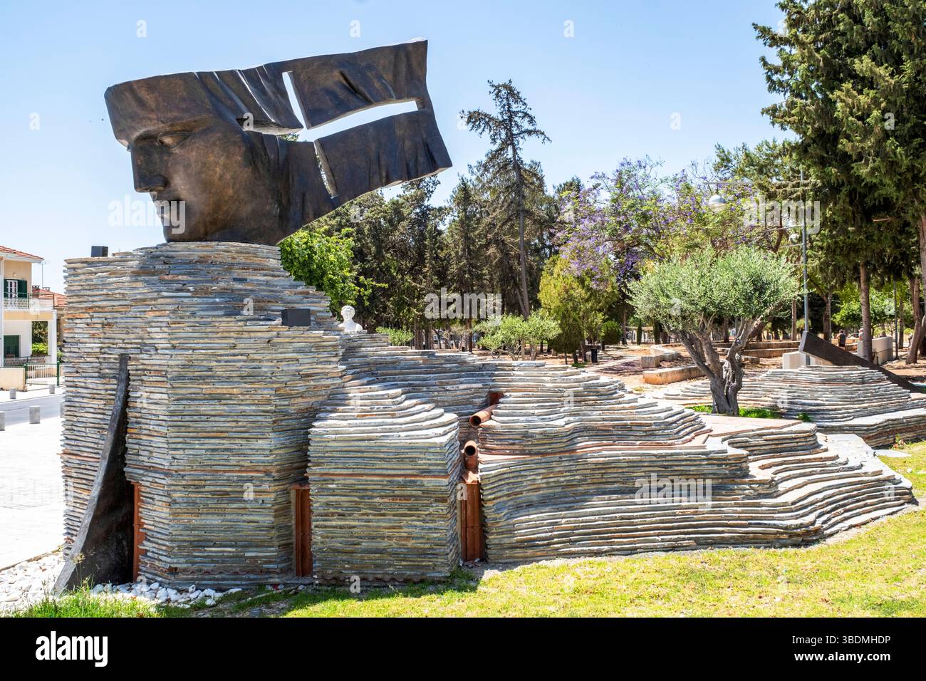 New artwork in Paphos Municipal park, Paphos, Cyprus Stock Photo - Alamy