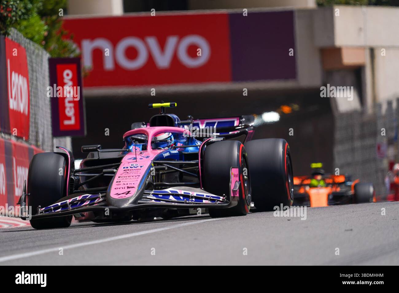 Monte Carlo, Monaco. 24th May 2025. Franco Colapinto of Argentina driving the (43) BWT Alpine F1 ...