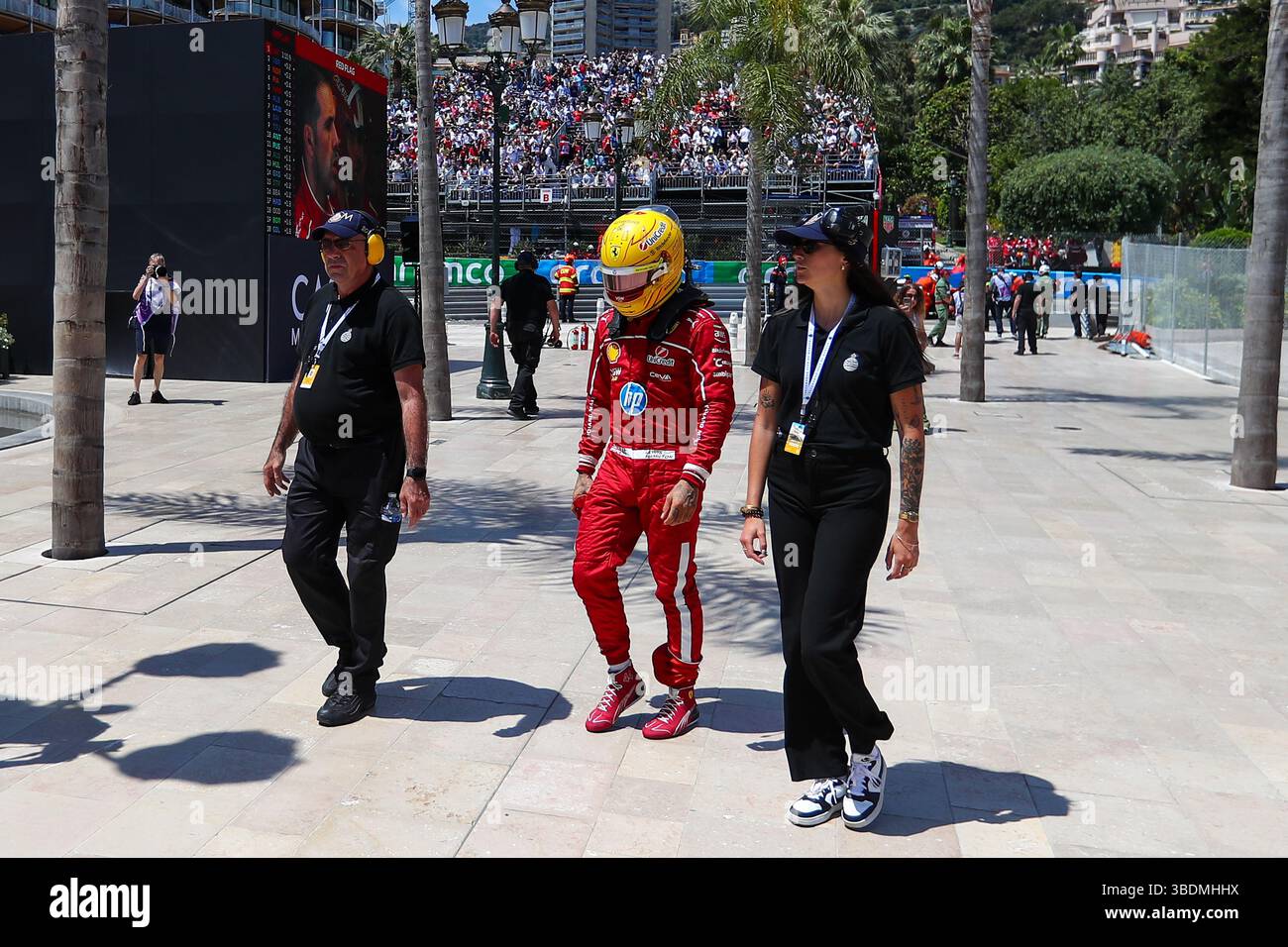 Monte Carlo, Monaco. 24th May 2025. Lewis Hamiltonduring the Free ...
