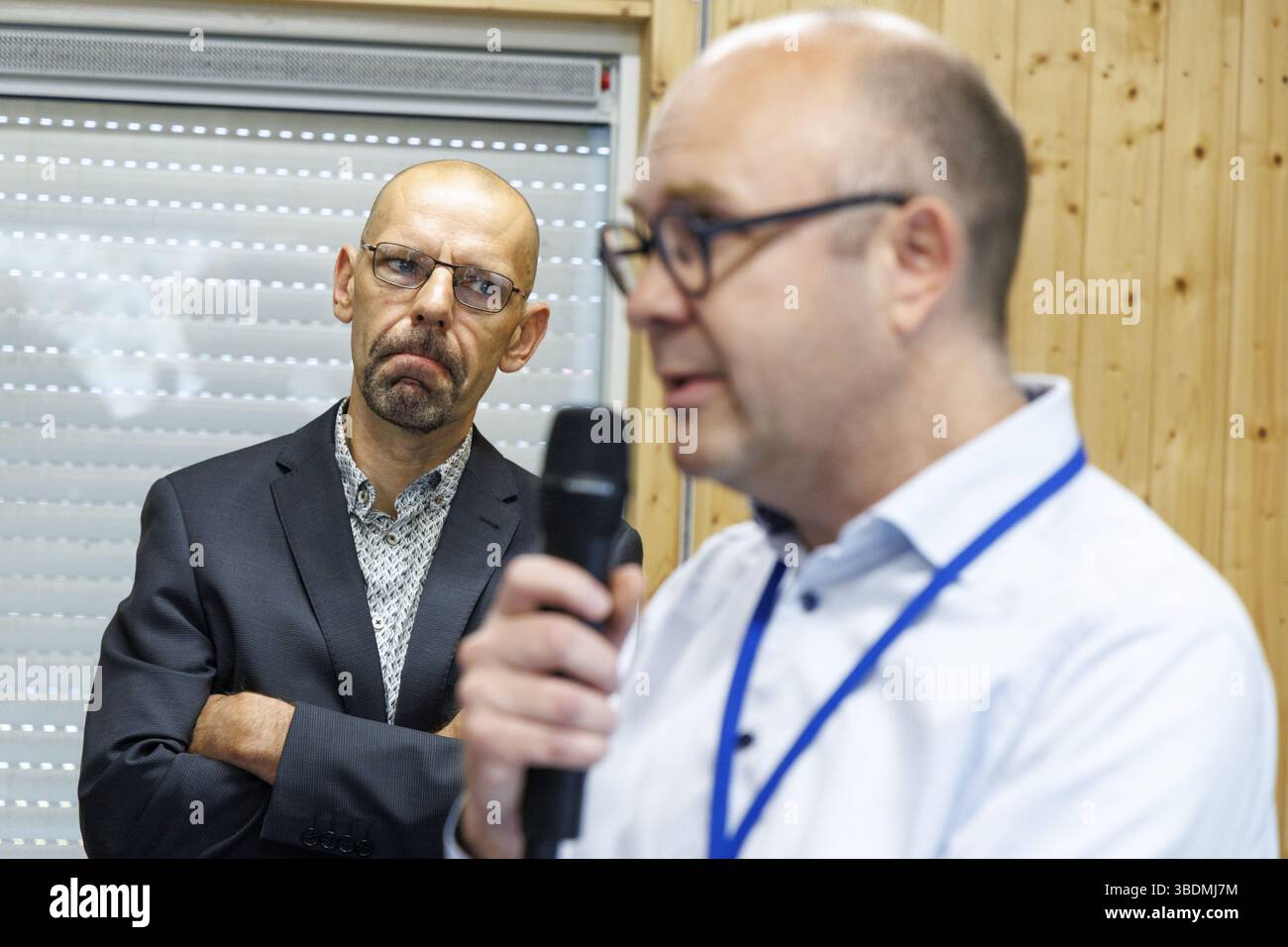 Lantis stratigical expert Gert Osselaer and Jan Bauwens pictured during ...