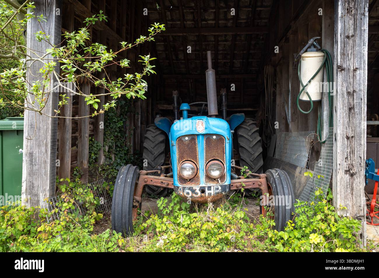 Vintage Fordson Dexter tractor Stock Photo - Alamy