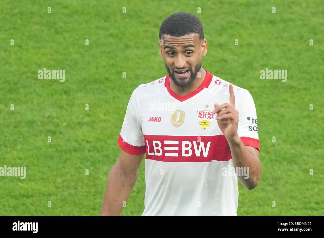 Berlin, Germany. 25th May, 2025. Soccer: DFB Cup, Arminia Bielefeld - VfB Stuttgart, Final ...