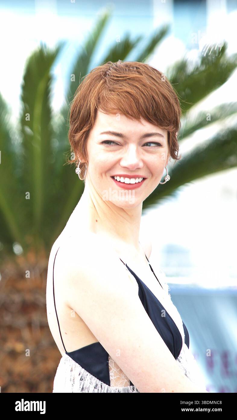 Emma Stone during a Photo Call for "Eddington" at the Cannes Film ...