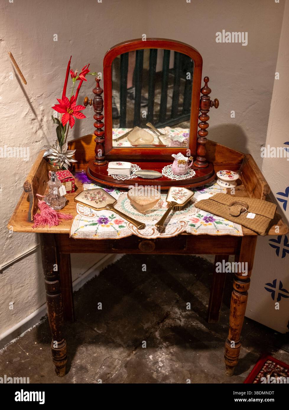 Historic Dressing Room Set Up in Cyfarthfa Castle Museum and Art ...