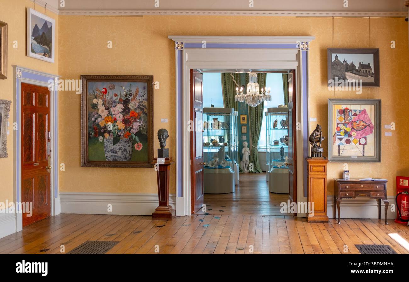 Cyfarthfa Castle Museum and Art Gallery Merthyr Tydfil South Wales UK ...