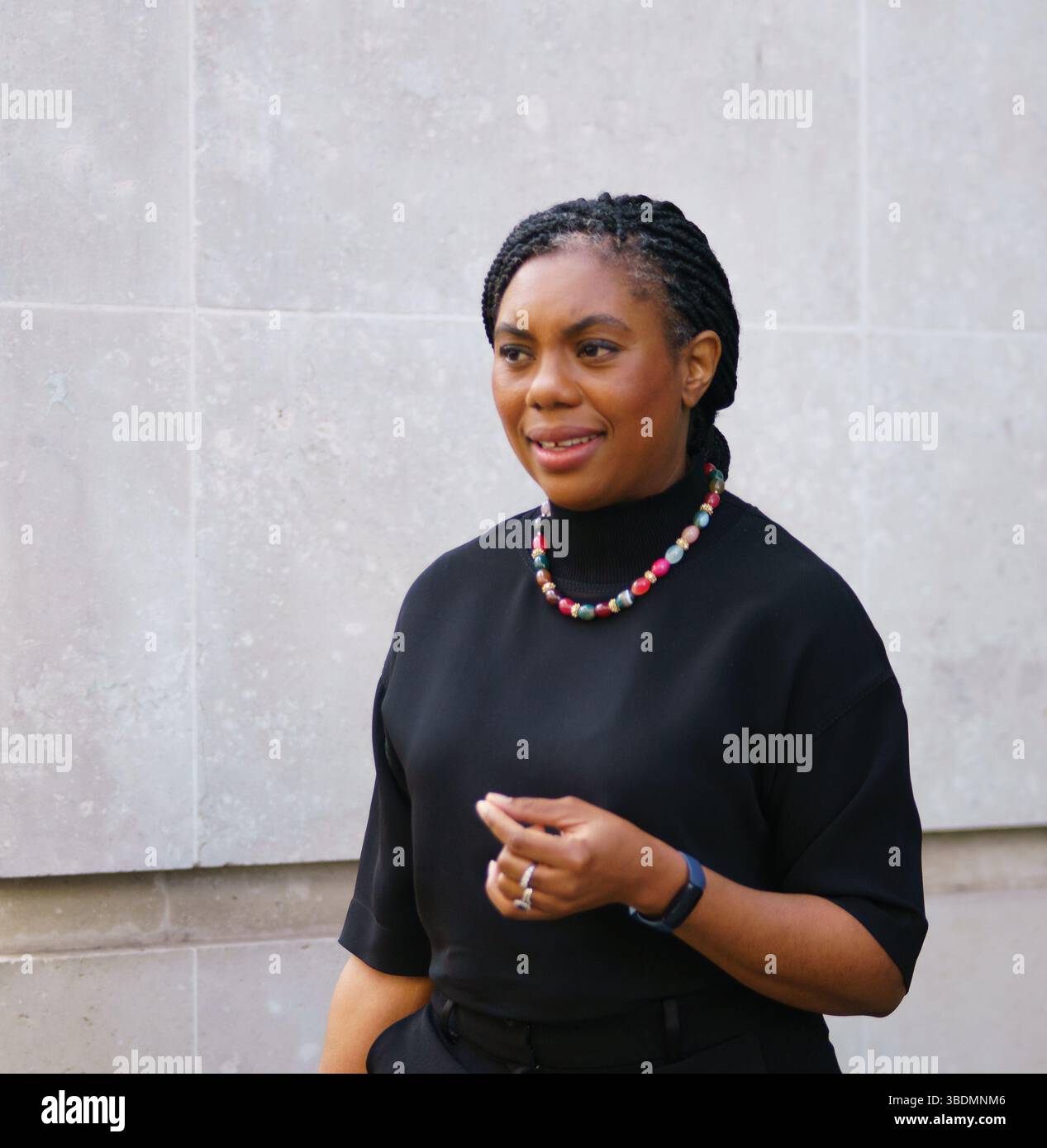 London 25th May 2025. Leader of the Conservative Party, Kemi Badenoch ...