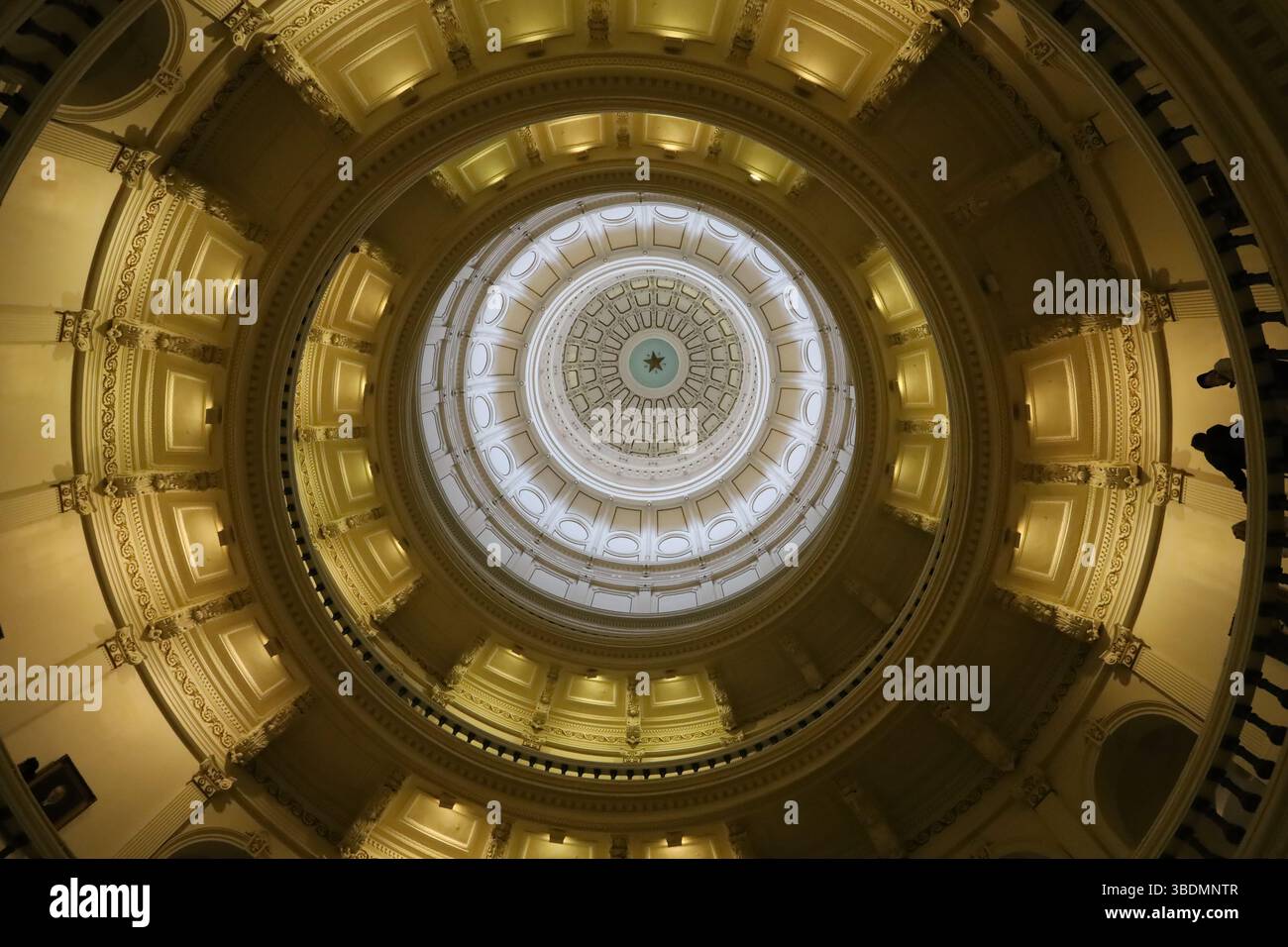 Texas State Capitol dome, Austin Stock Photo - Alamy