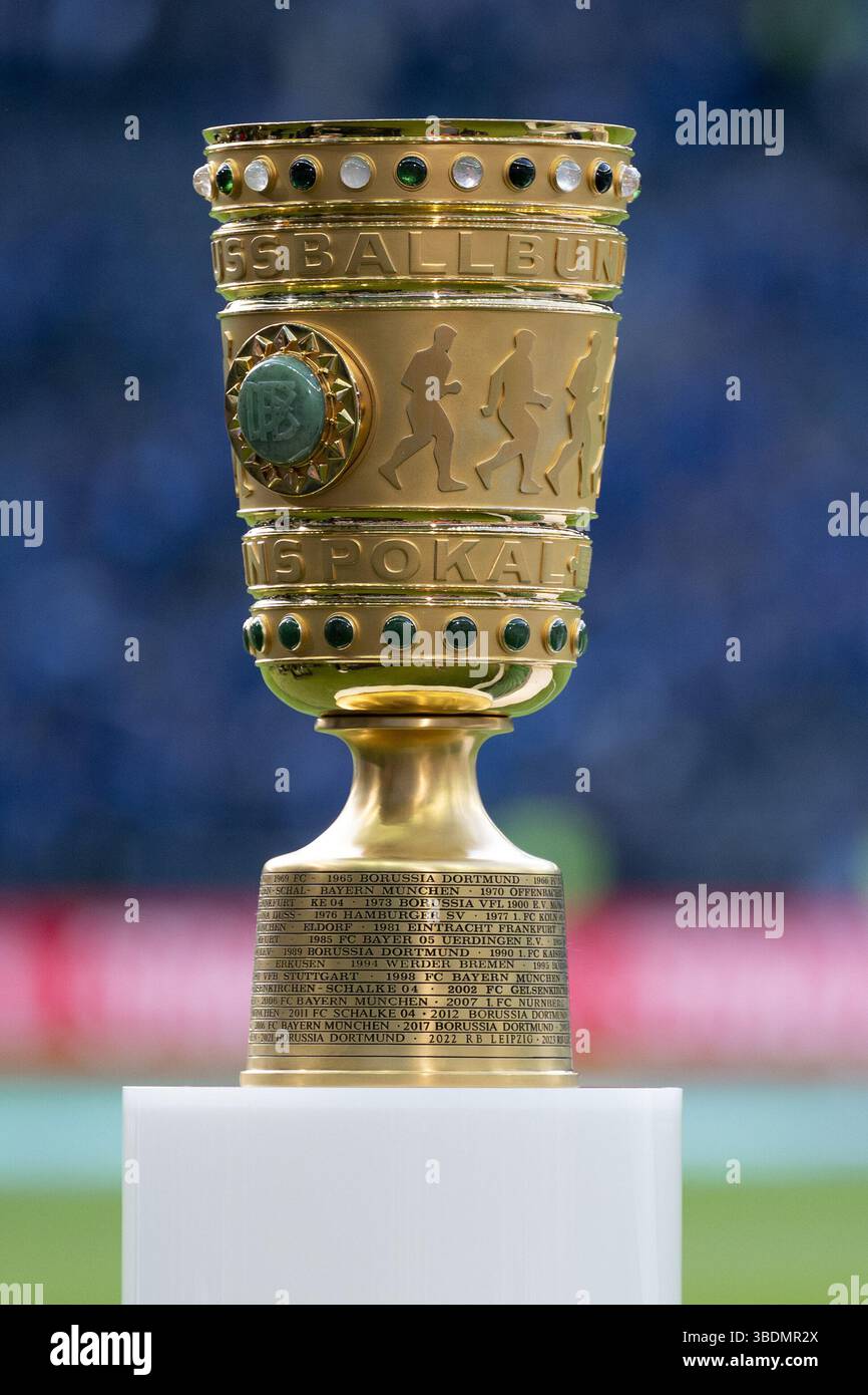Berlin, Deutschland. 24th May, 2025. Pokal, DFB-Pokal, Pott. GER, DSC ...