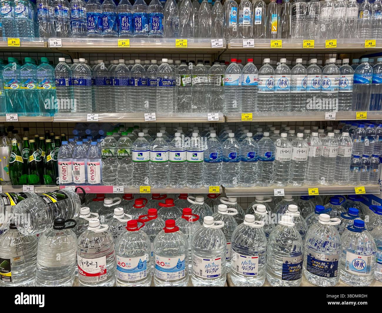 Taipei, Taiwan, View Inside French Super Market, Carrefour Market ...