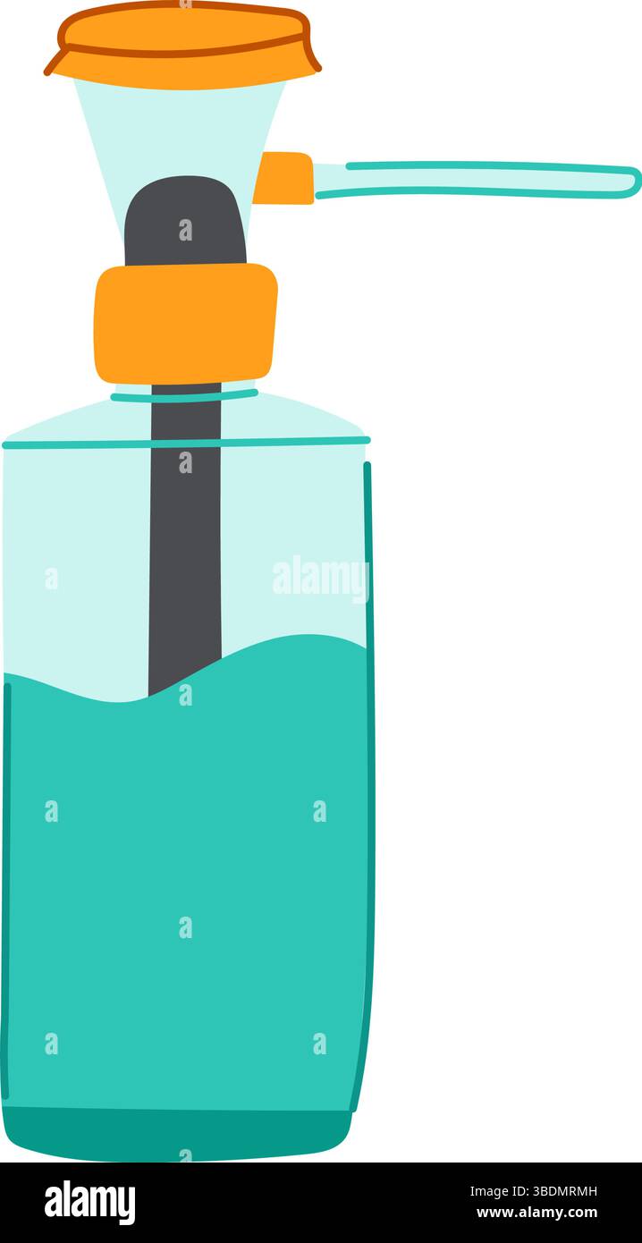 workplace eye wash station cartoon vector illustration Stock Vector ...