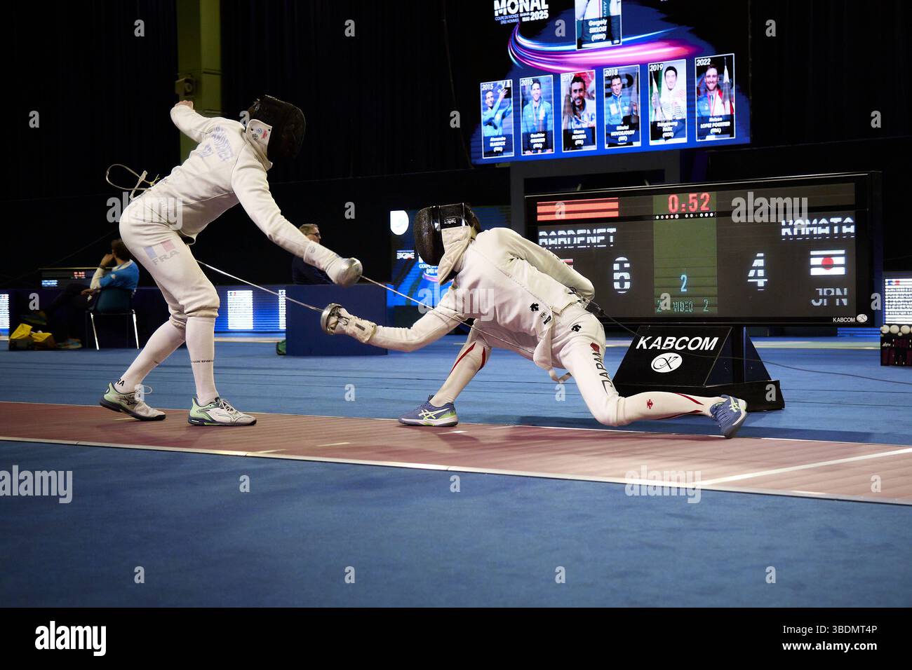 BARDENET Alexandre (FRA) v KOMATA Akira (JPN) during the Challenge ...