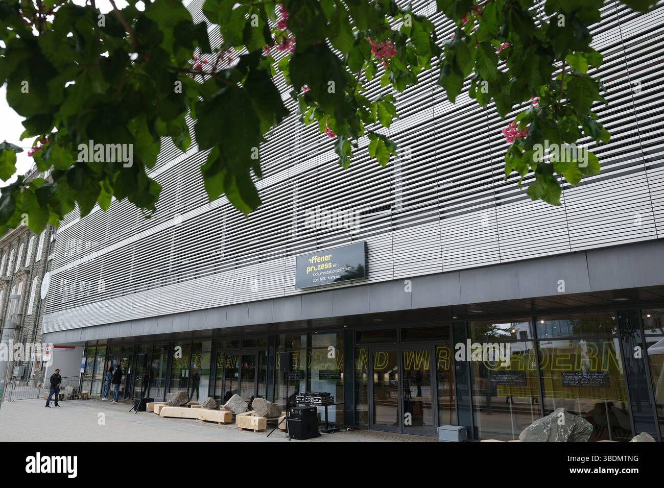 Chemnitz, Germany. 25th May, 2025. View of the documentation center on ...
