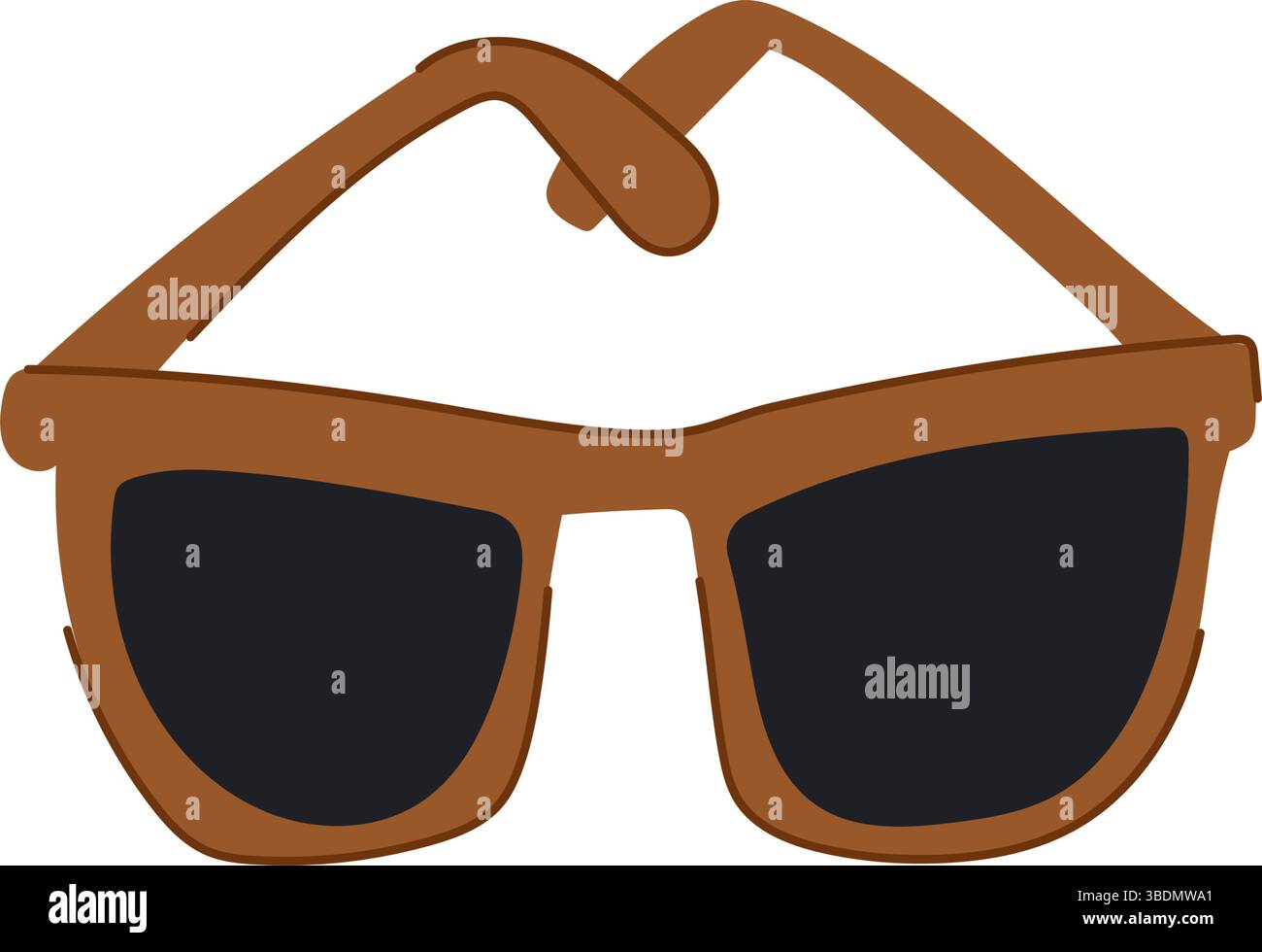 wearable glasses for the blind cartoon vector illustration Stock Vector ...