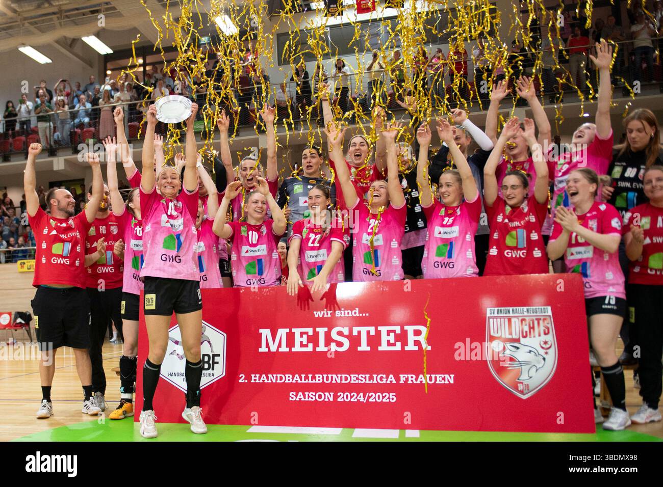 Halle, Deutschland. 24th May, 2025. Halle, Deutschland 24. Mai 2025: 2 ...