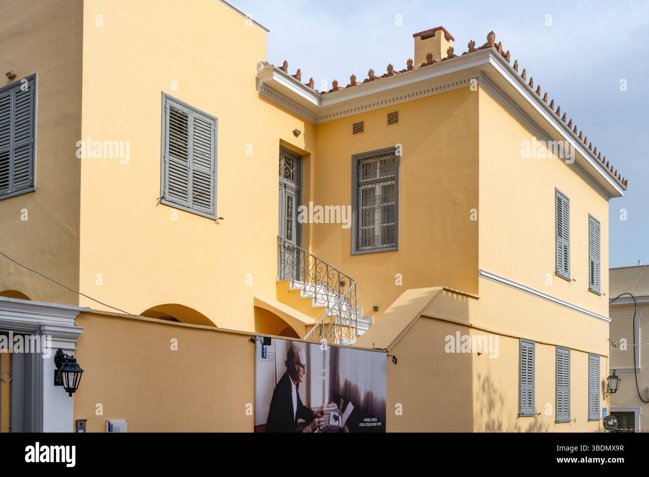 Athens, Greece. 24th Apr, 2025. Elytis House Museum dedicated to Greek ...