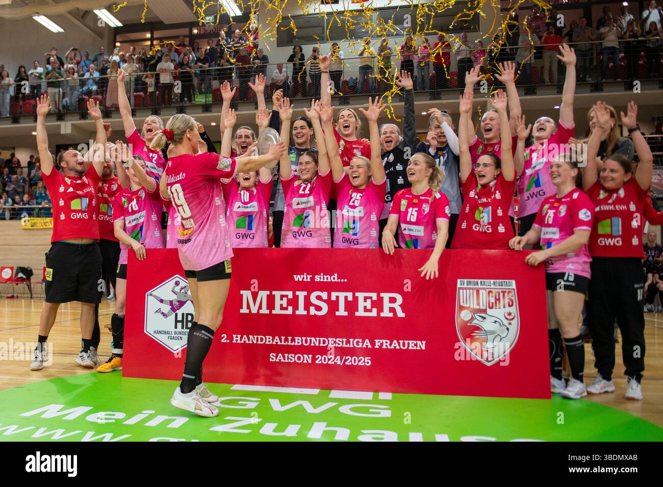 Halle, Deutschland. 24th May, 2025. Halle, Deutschland 24. Mai 2025: 2 ...