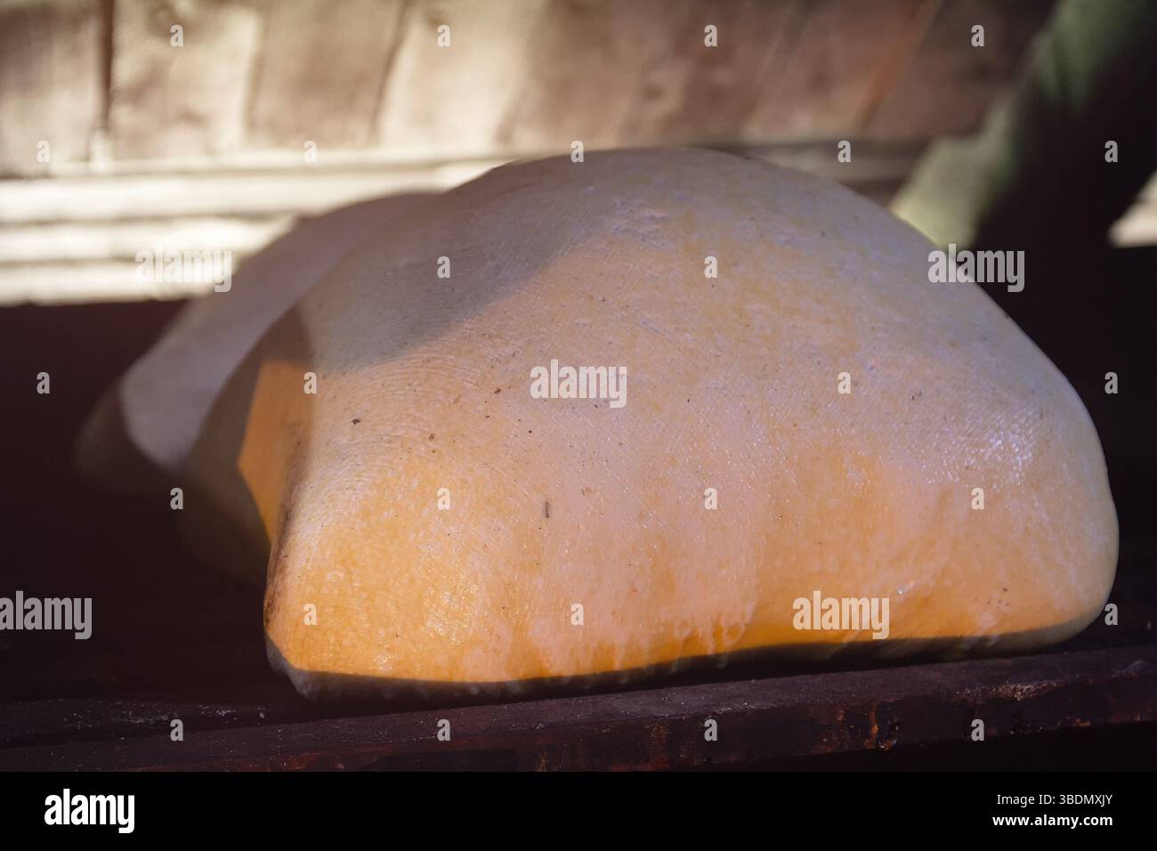 Craft cheese is made in the attic. Food Stock Photo - Alamy