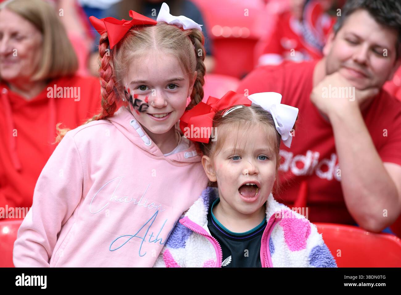 Charlton Athletic fans ahead of the Sky Bet League One play off final ...