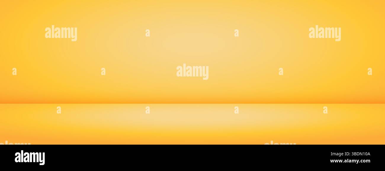 Limbo yellow background. Abstract studio gradient bg. Modern banner ...