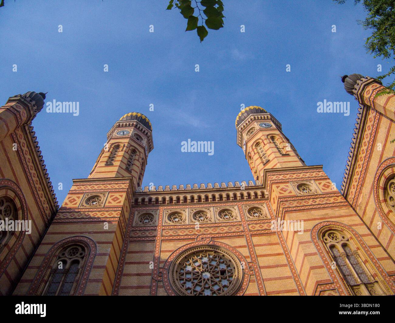 Exterior View of Historic Dohany Street Synagogue, wich is the biggest ...