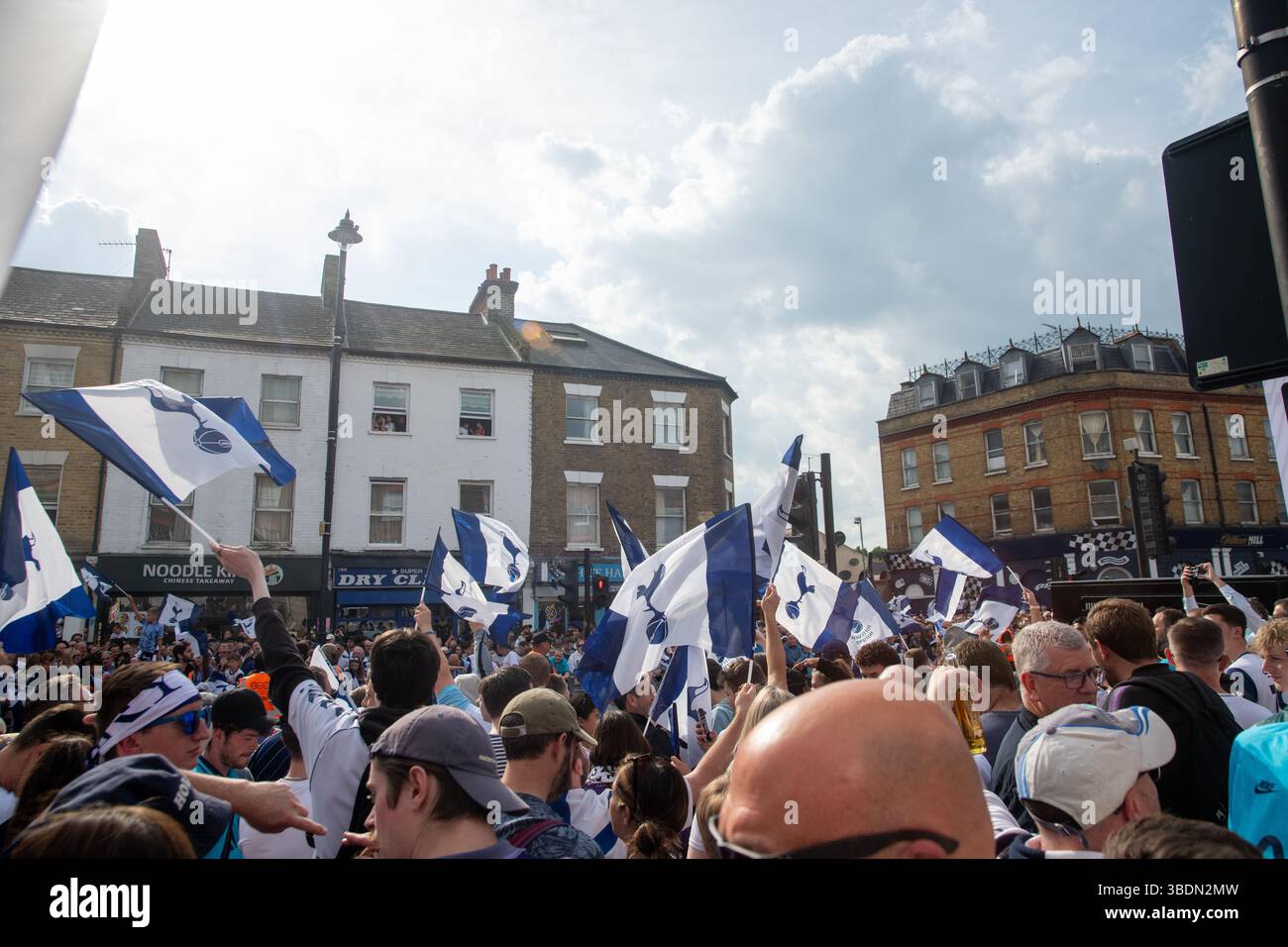 Tottenham Hotspurs 2025 winners parade Stock Photo - Alamy