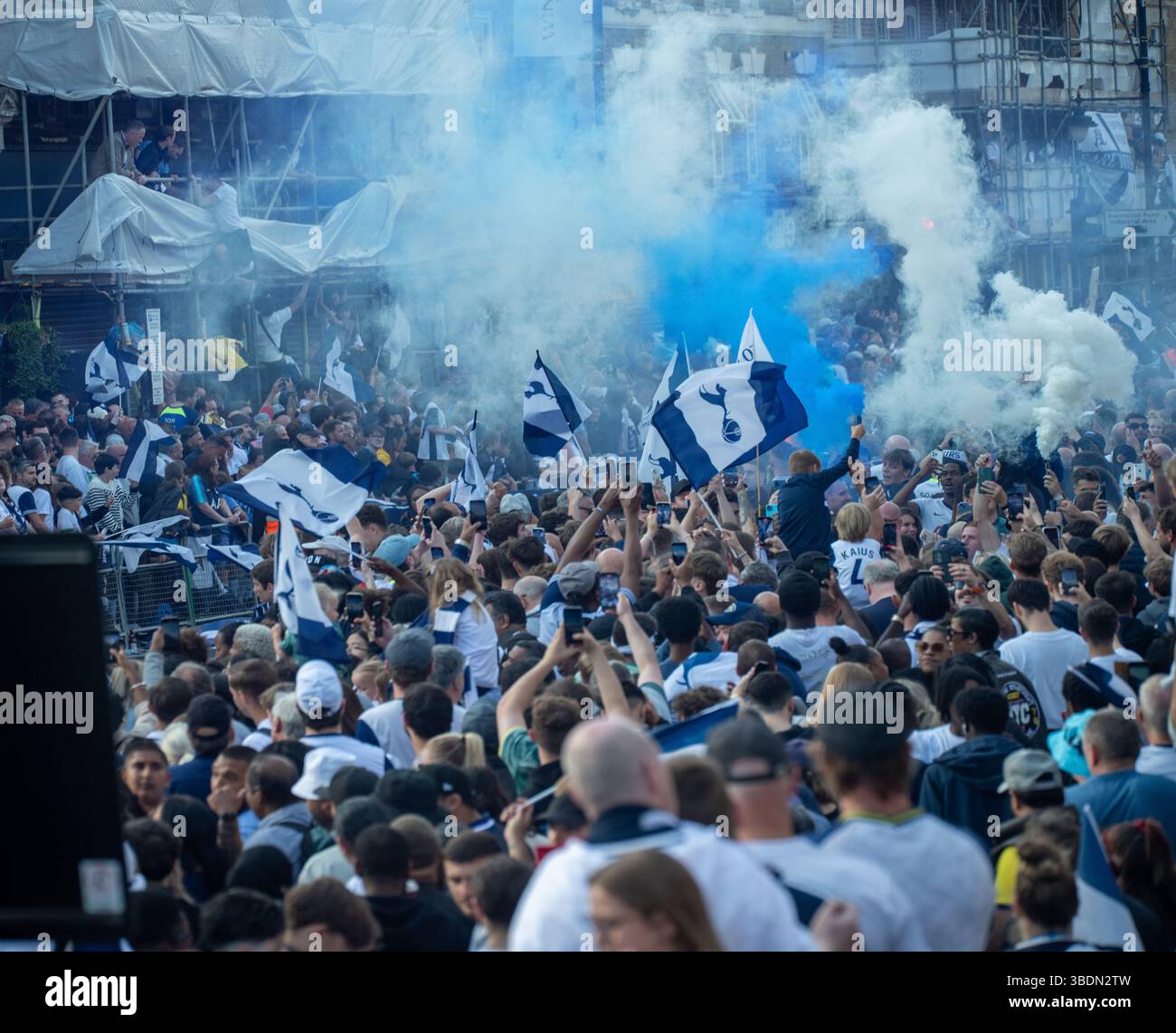 Tottenham Hotspurs 2025 winners parade Stock Photo - Alamy
