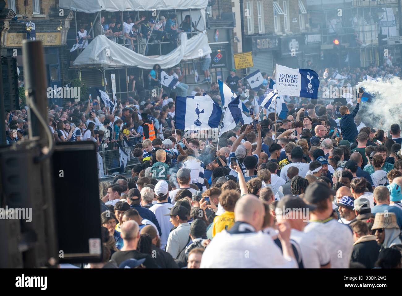 Tottenham Hotspurs 2025 winners parade Stock Photo - Alamy