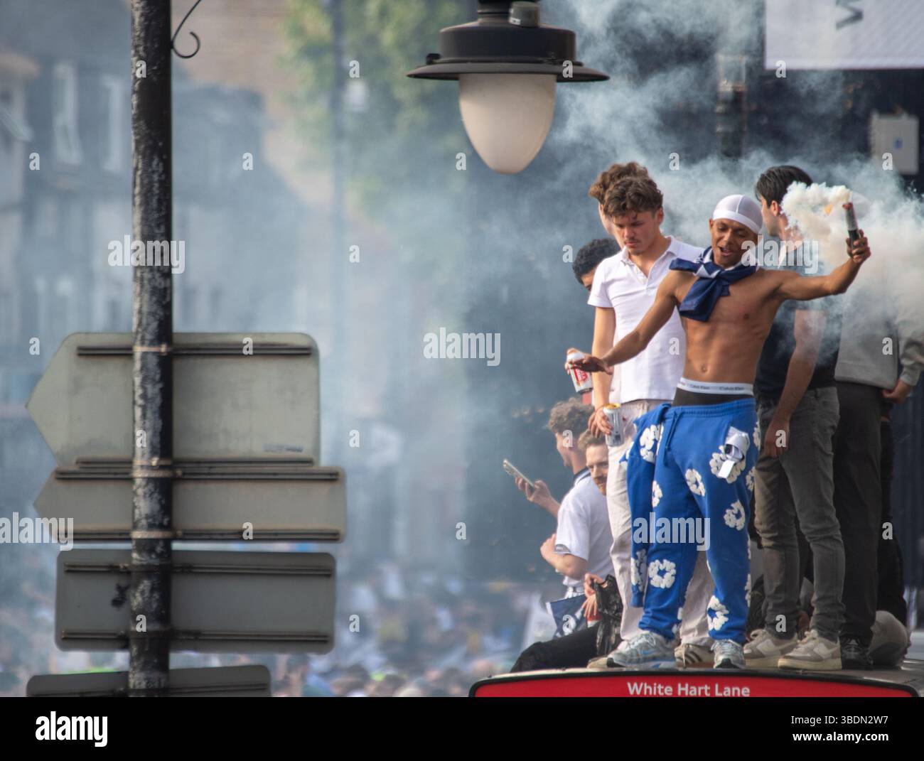 Tottenham Hotspurs 2025 winners parade Stock Photo - Alamy
