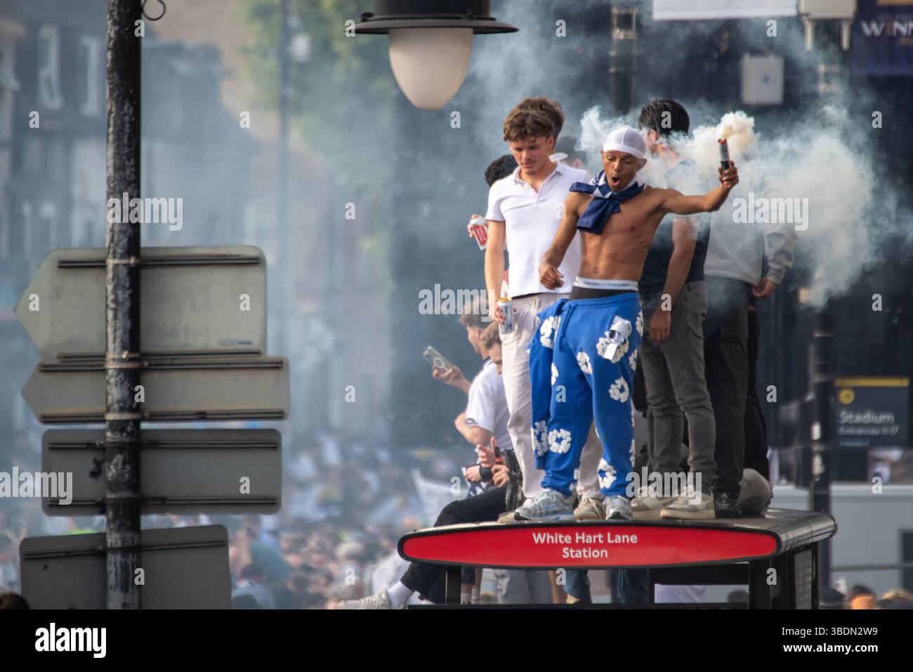 Tottenham Hotspurs 2025 winners parade Stock Photo - Alamy